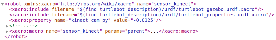 无处不在的小土-Turtlebot的描述模型